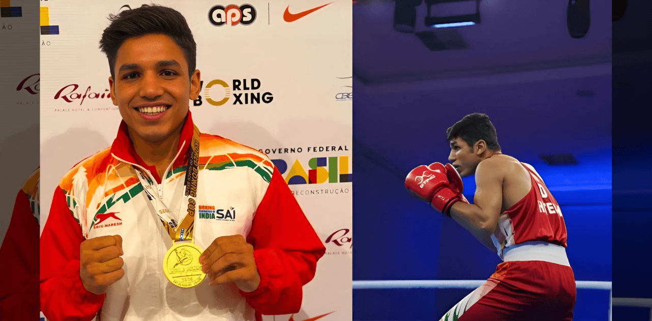 Hitesh Gulia Becomes the First Indian Boxer to Win Gold at the World ...