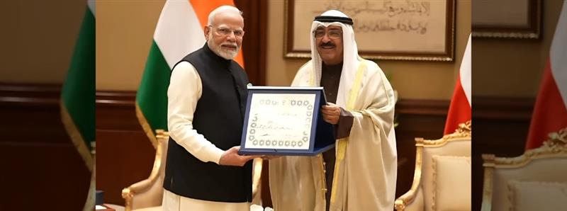 PM Modi Awarded Highest Civilian Award, Order of Mubarak Al Kabeer, in Kuwait — ARCLANTIC